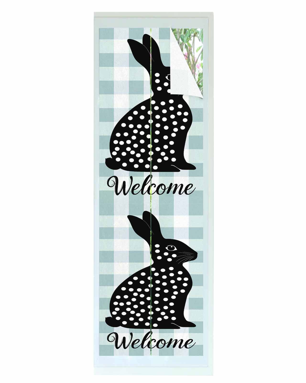 Window Privacy Film Easter Spring Stained Glass Window Film Decorative ...