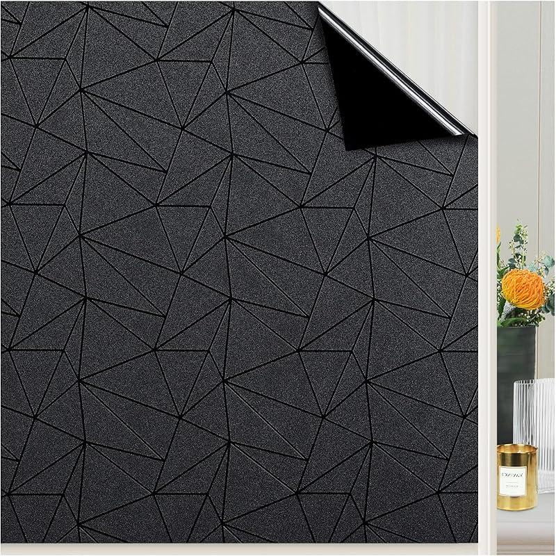 Window Privacy Film, Frosted Glass Static Cling, Decorative for ...