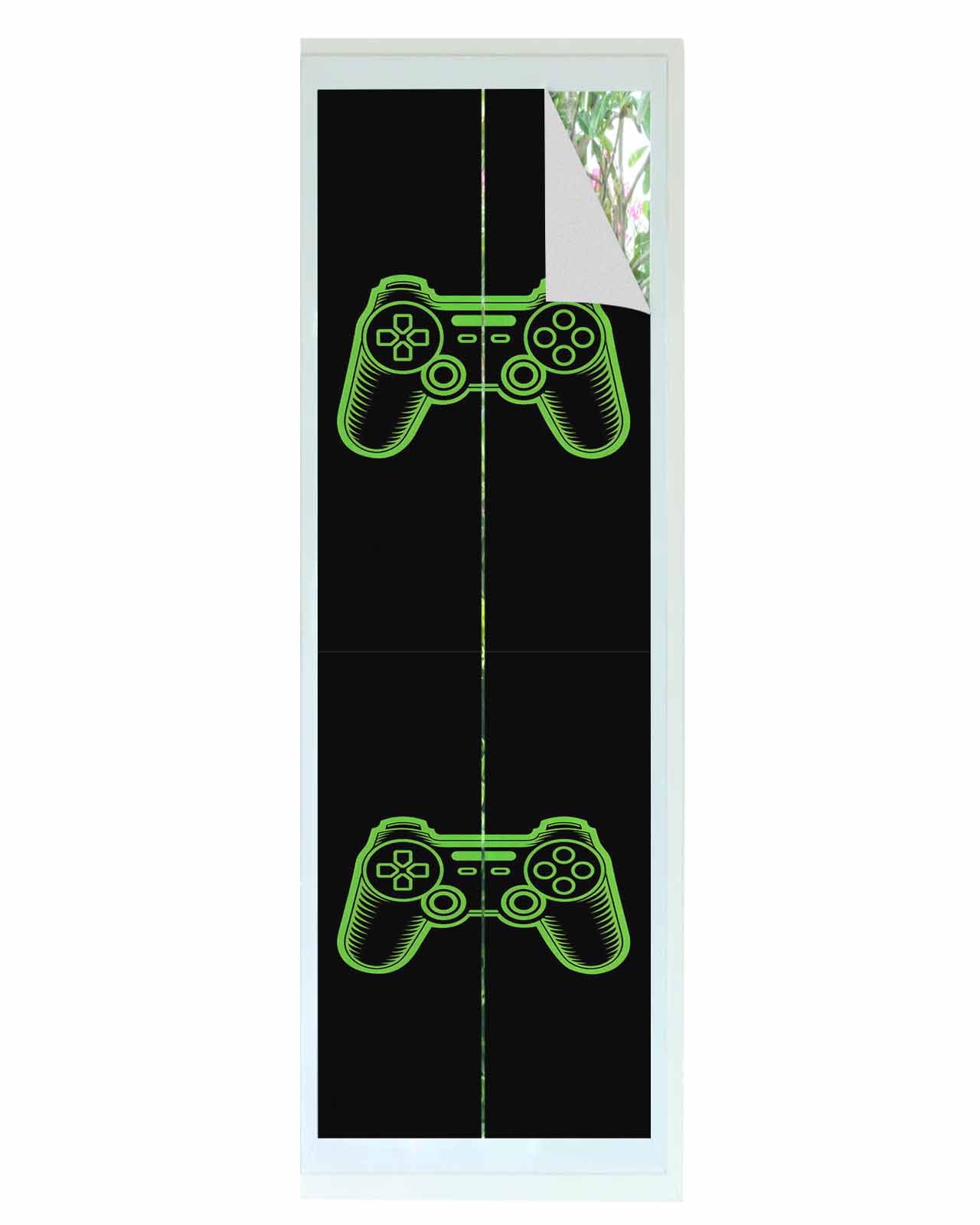 Window Privacy Film Game Console Stained Glass Window Film Decorative ...