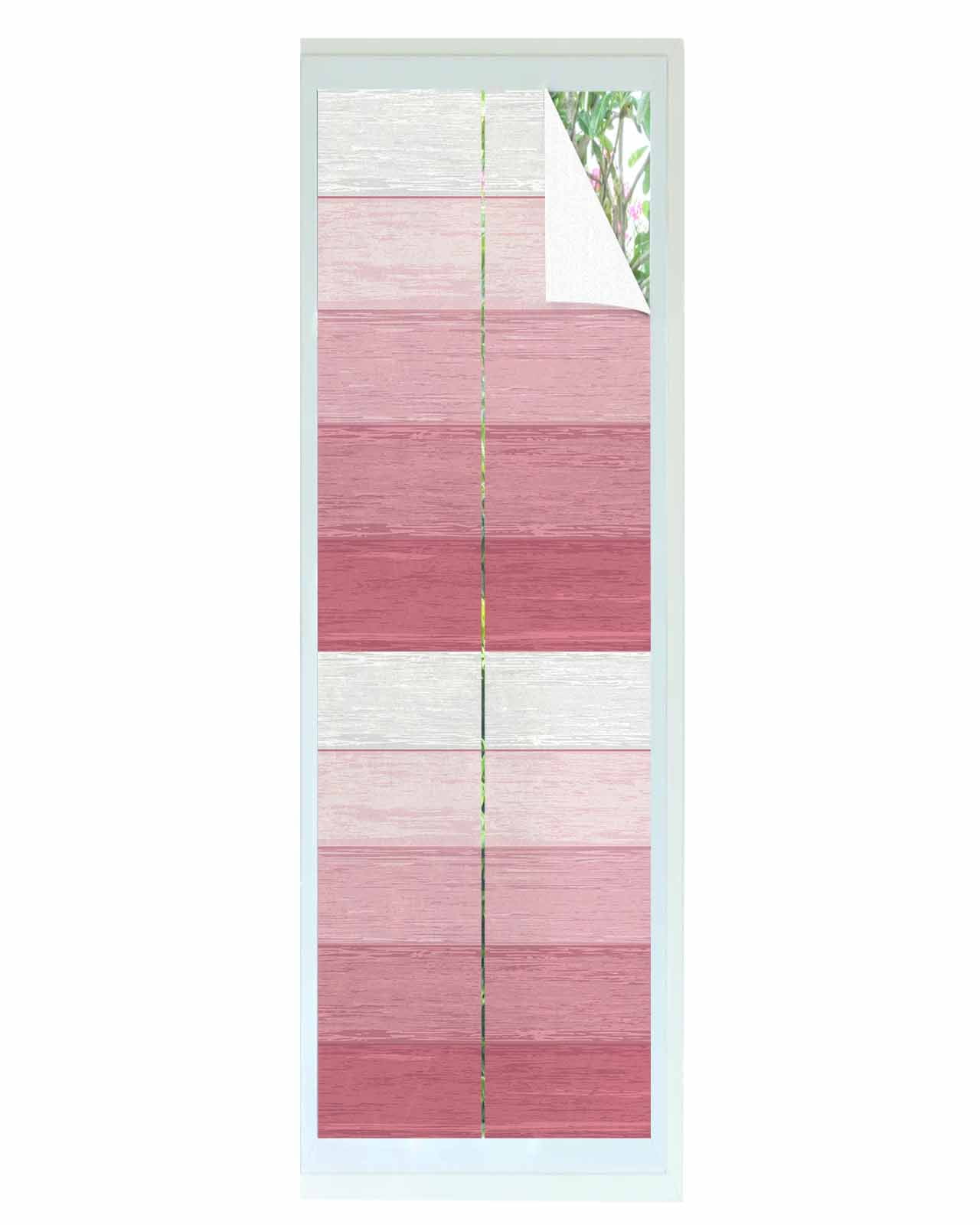 Window Privacy Film, Pink Grey Ombre UV Sun Blocking Window Tint Film ...