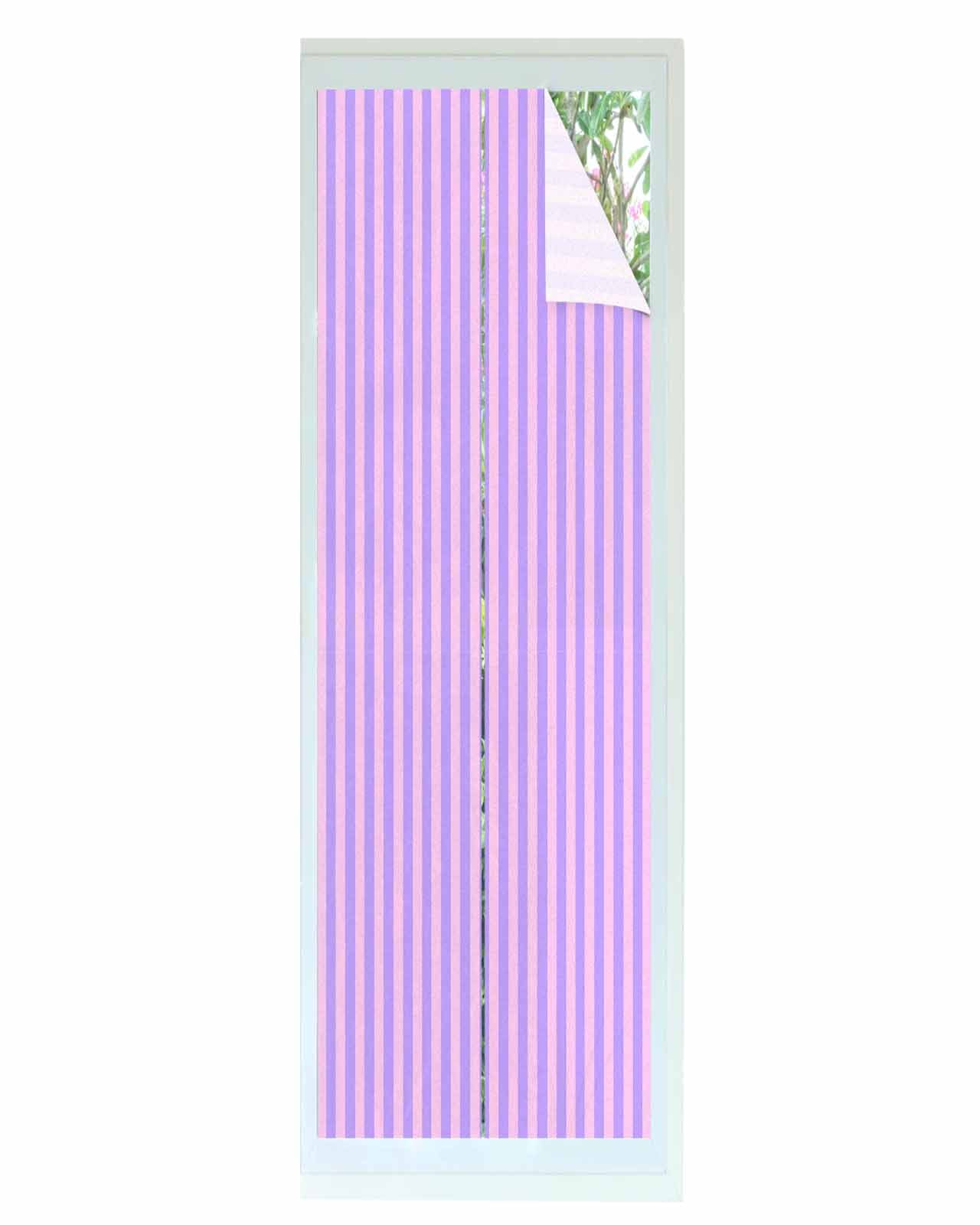 Window Privacy Film Purple Pink Stained Glass Window Film Decorative ...
