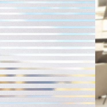 VELIMAX Rain Glass Window Film Privacy Static Window Clings Decorative ...