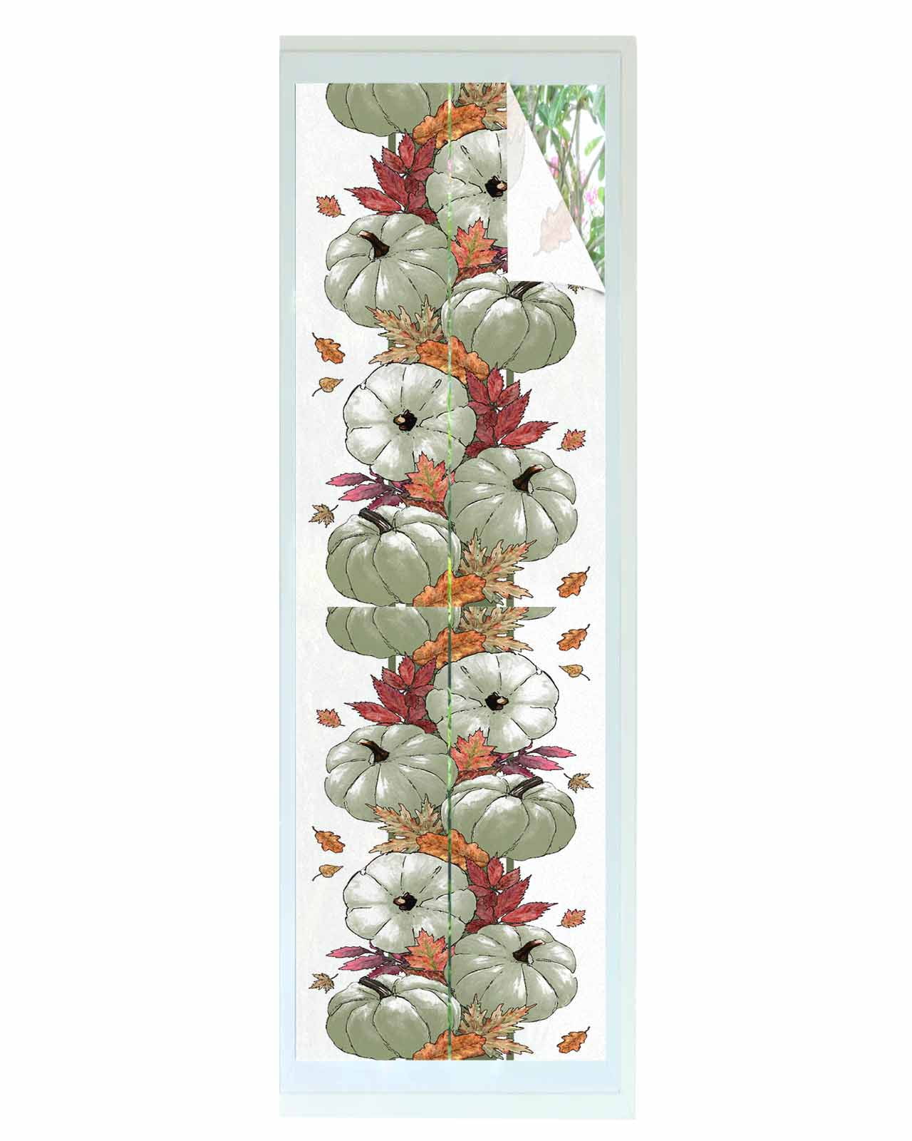 Window Privacy Film,Sage Green Fall UV Sun Blocking Window Tint Film ...