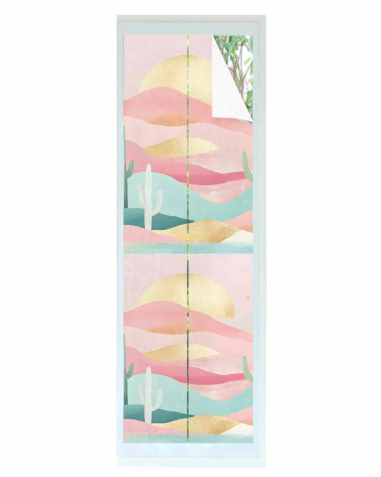 Window Privacy Film South West Boho Stained Glass Window Film ...