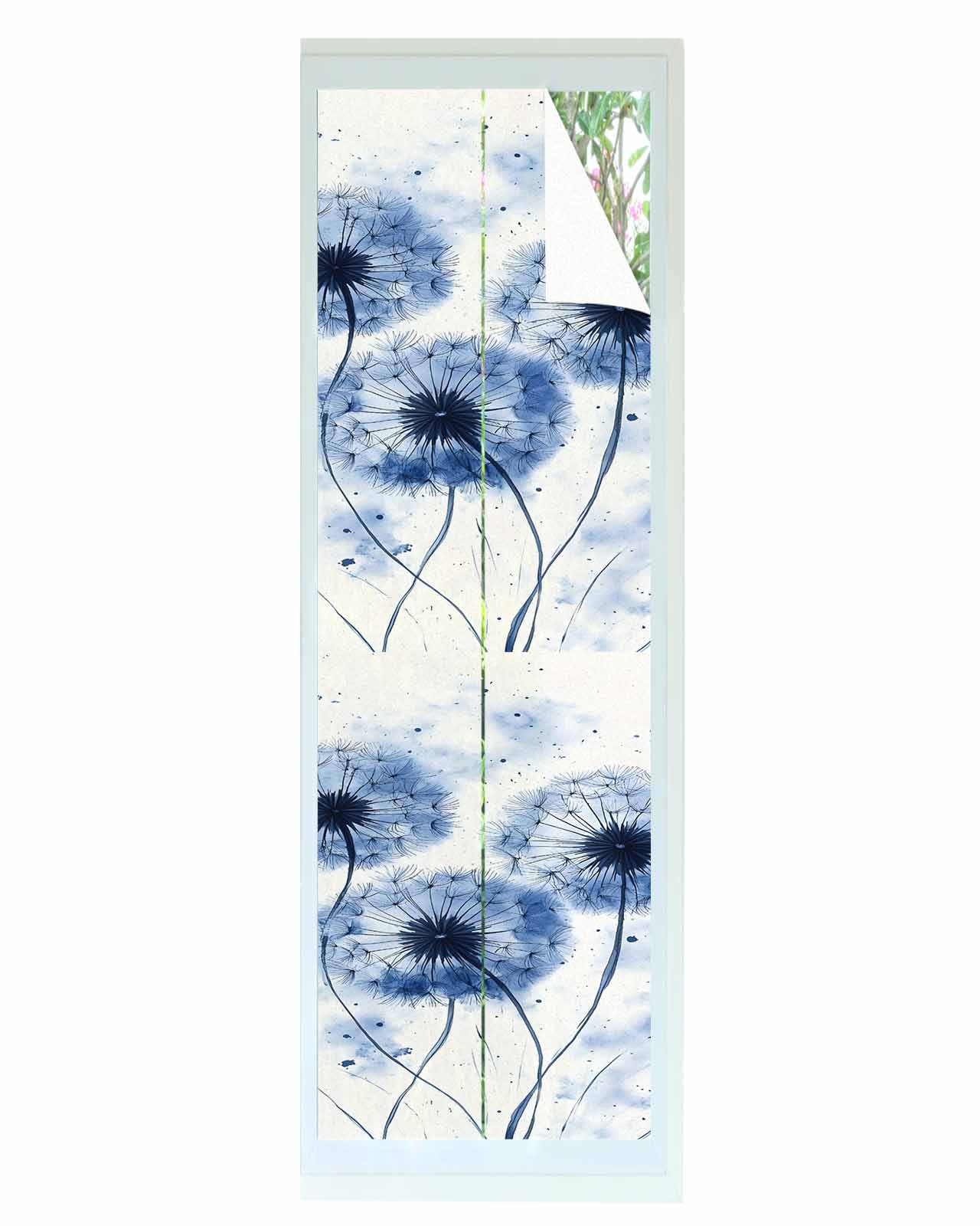 Window Privacy Film Spring Dandelion Stained Glass Window Film ...