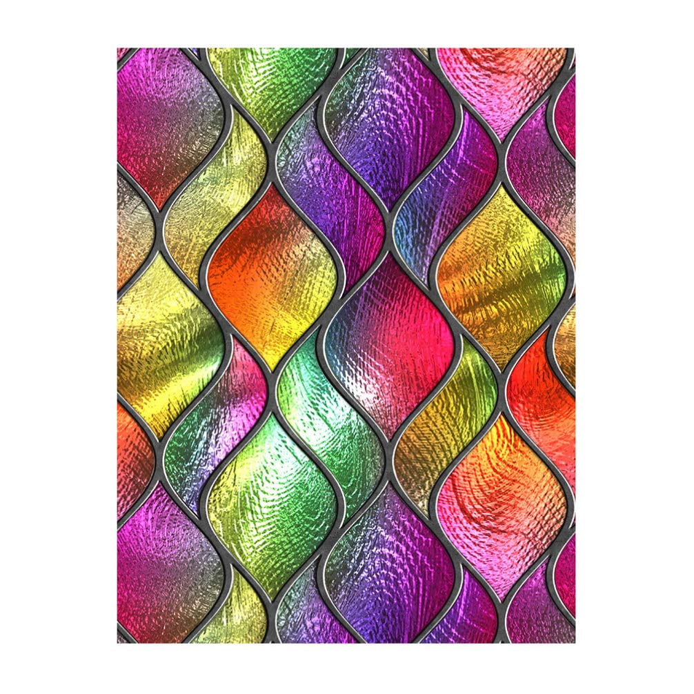 Window Privacy Film, Stained Glass Window Decals, Static Cling ...