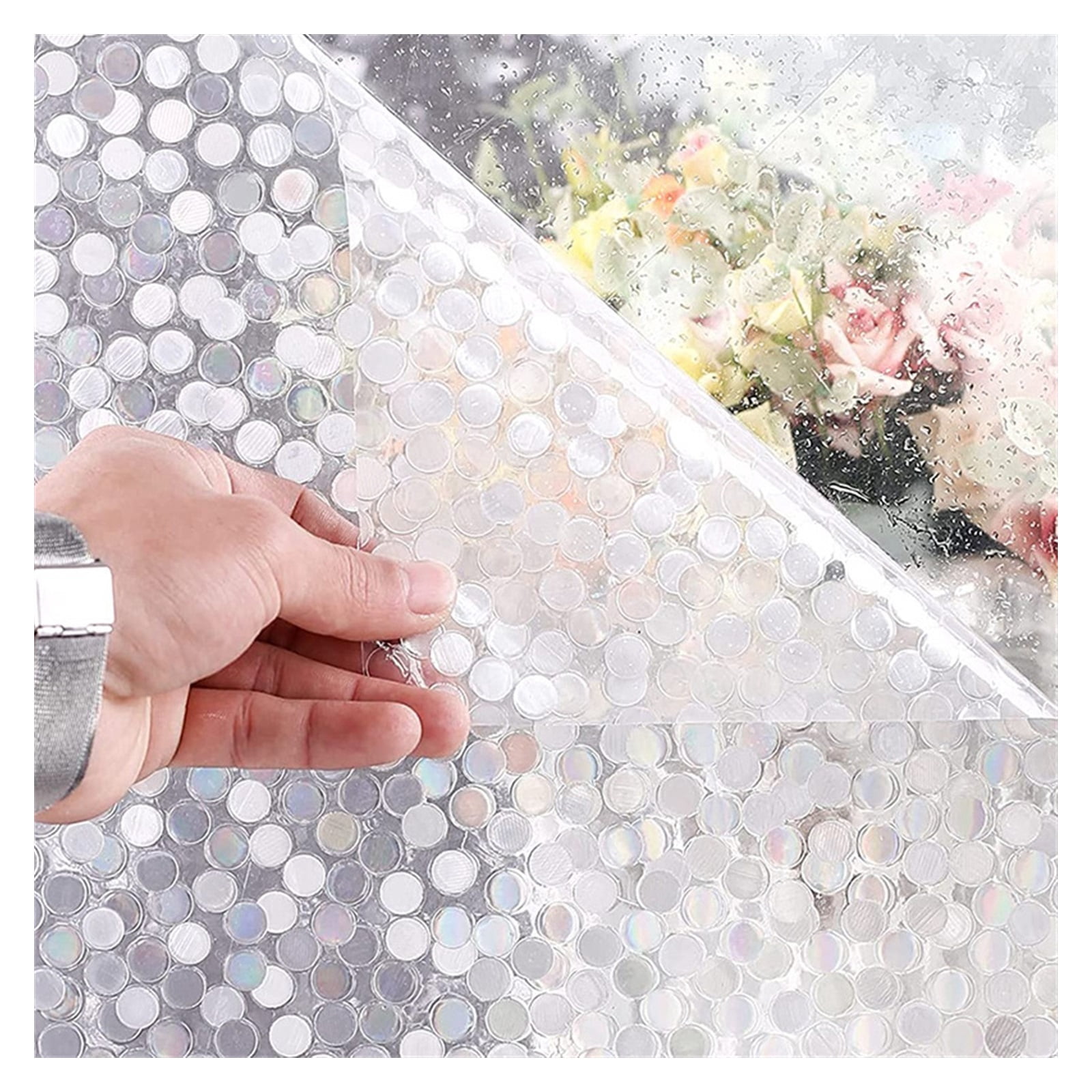 Window Privacy Film Window Privacy Film Rainbow Window Clings Stained ...