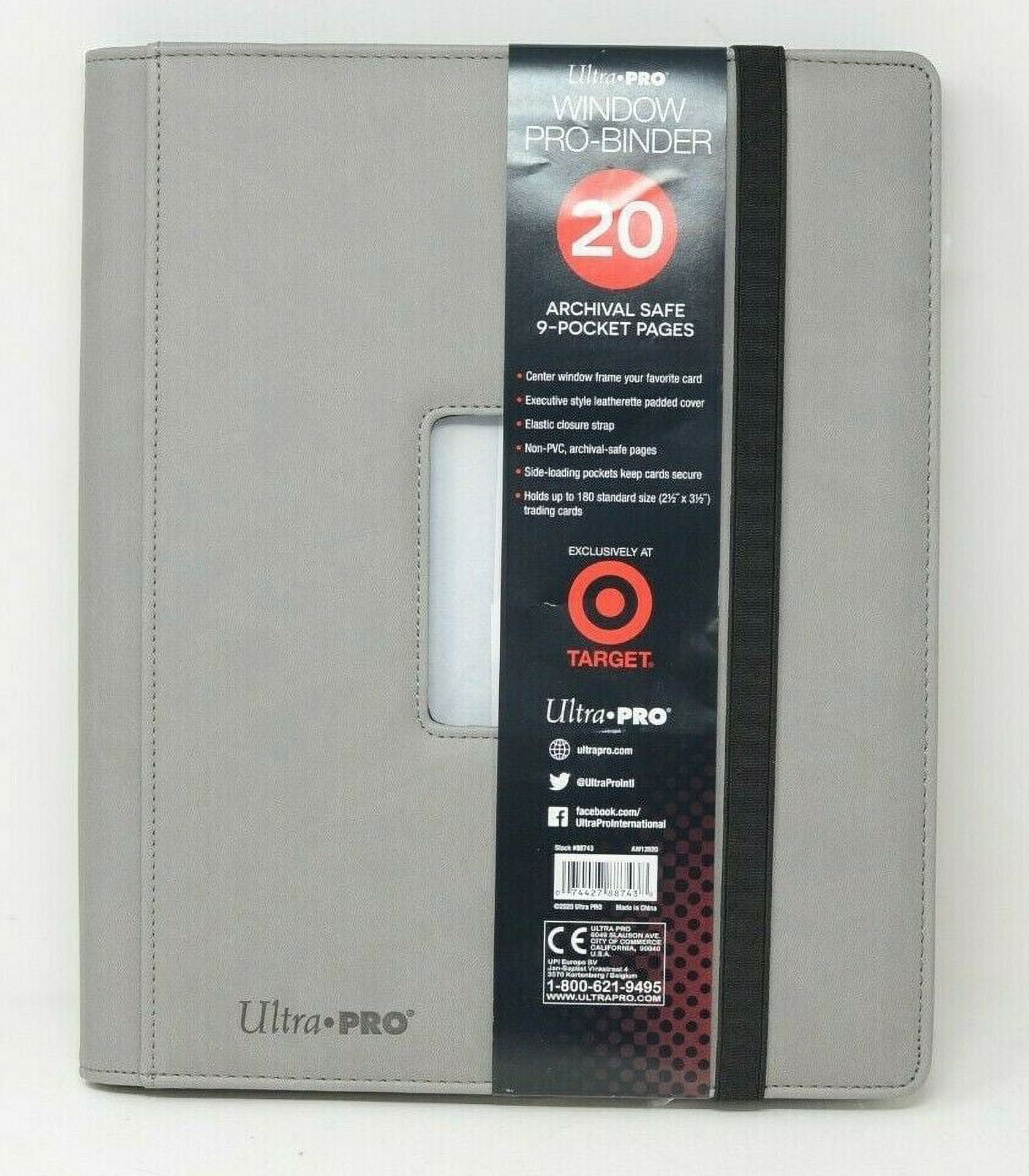 Window Pro-Binder by Ultra Pro - Walmart.com