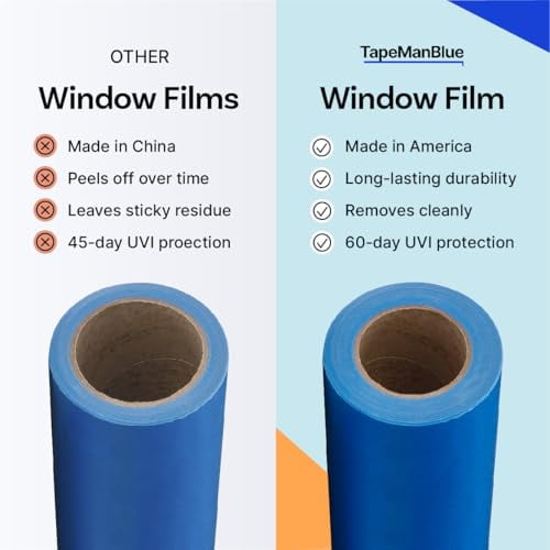 Window Protection Film, 36 inch x 200 feet, Made in USA, Strongest and ...