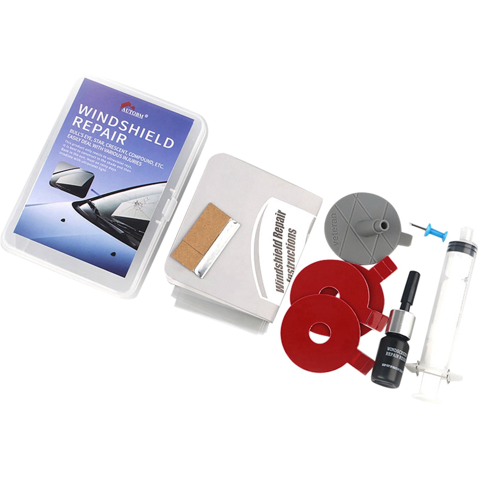 Window Repair Kit for Windshield Crack, 2025 Upgrade Chipped Windshield ...