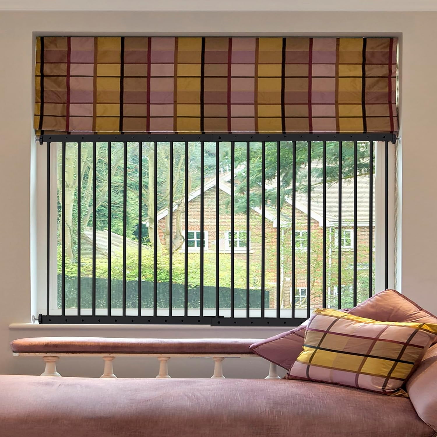 Window Safety Guards for Children,Adjustable 32.9"-61.4" Wide Window ...