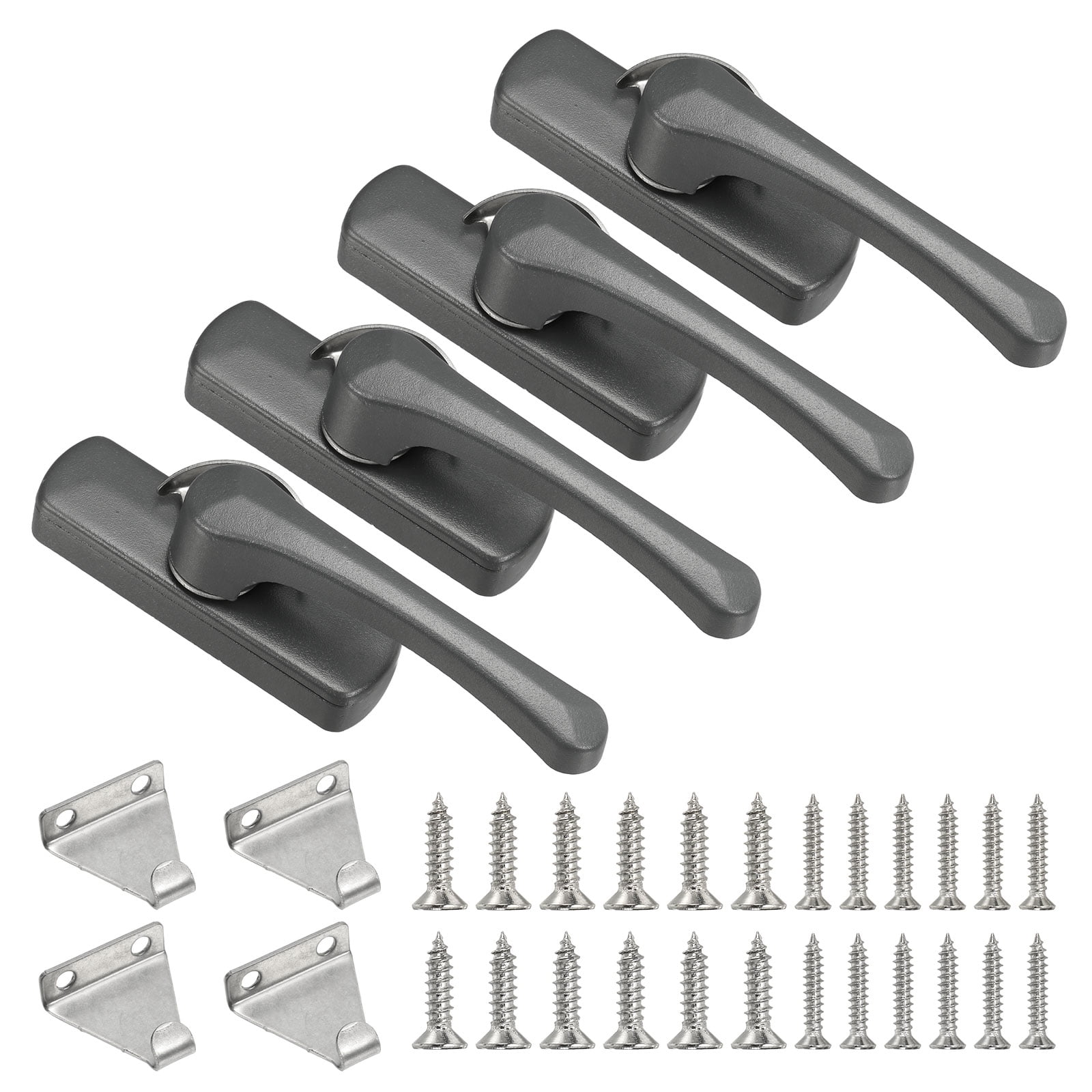 Window Sash Locks 3.5 x 1", 4Pcs Sliding Cam Action Sash Locks and ...