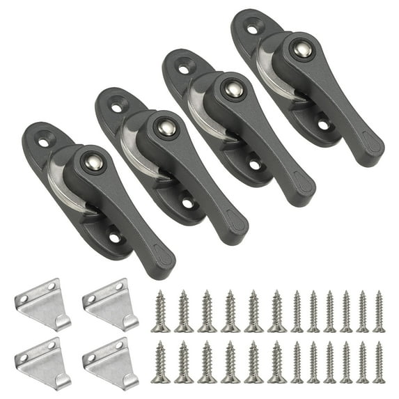 Window Sash Locks 3 x 0.9", 4Pcs Sliding Cam Action Sash Locks and ...
