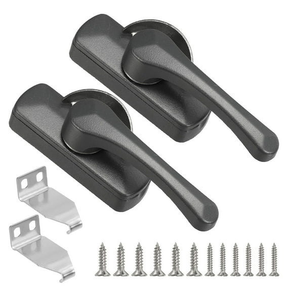 Window Sash Locks 3 x 1", 2Pcs Sliding Cam Action Sash Locks and Keeper ...