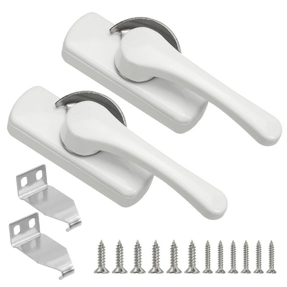 Window Sash Locks 3 x 1", 2Pcs Sliding Cam Action Sash Locks and Keeper ...