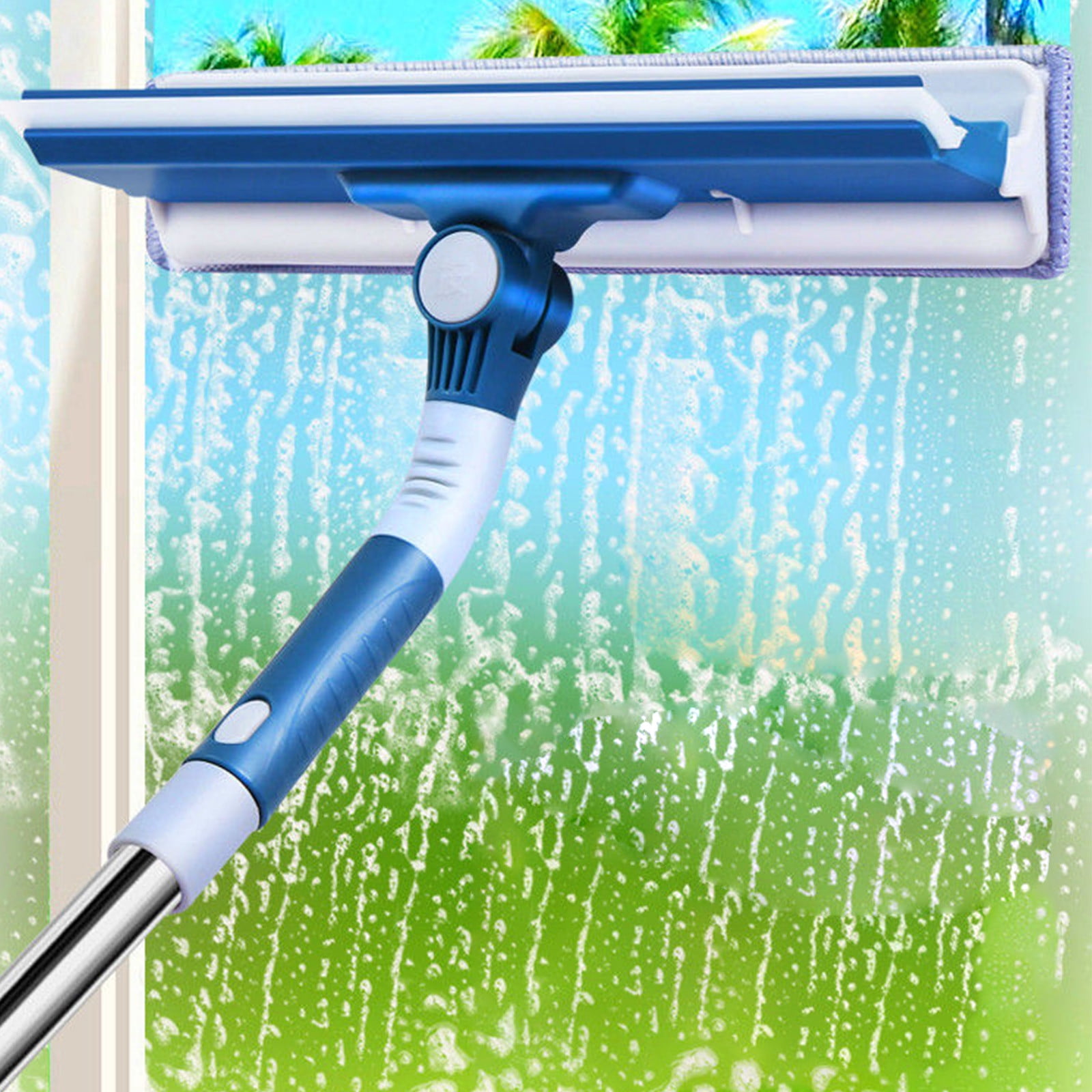 Window Scalable Squeegee Cleaner 3 In 1 Shower Squeegee 43‘’ Window ...