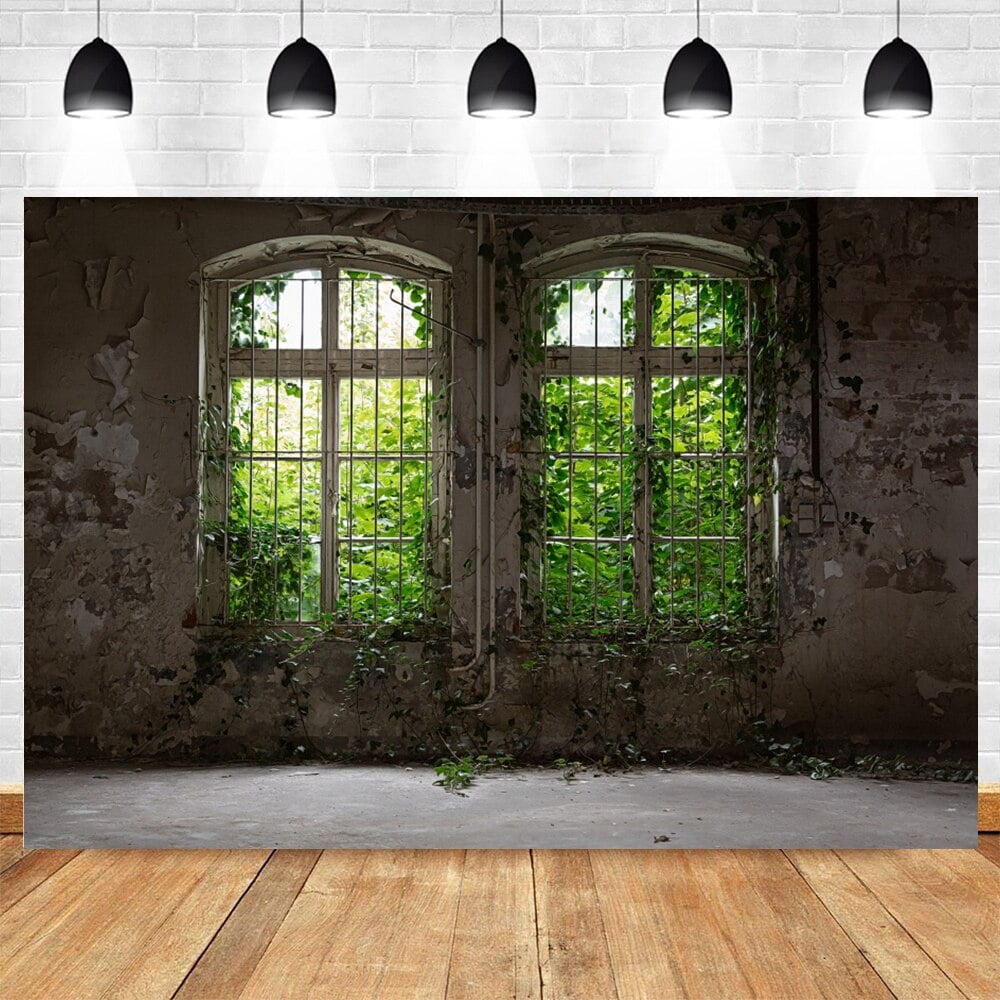 Window Scenery Spring Flower Scene Backdrop Summer Seaside Sea Ocean ...