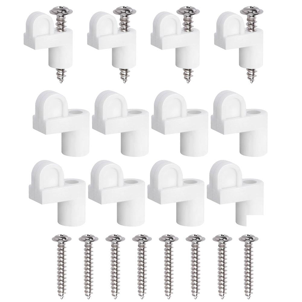 Window Screen Clips with Screws,Window Screen Clips Storm Clip,Black ...