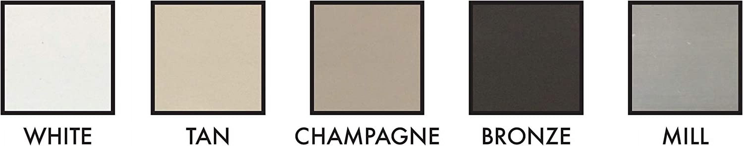 Window Screen Frame - 20 Pieces - 34-1/2" (Bronze) - Walmart.com