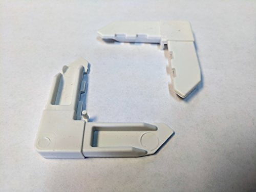 Window Screen Kit w/White Aluminum Frame, Corners, Spline, Springs ...