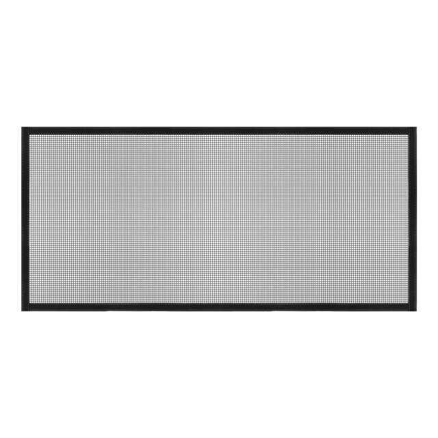 Window Screen Mesh, 24" x 55" DIY Fiberglass Netting Mesh Black Frame ...