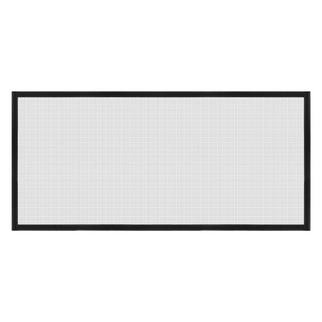 Window Screen Mesh, 24" x 55" DIY Fiberglass Netting Mesh Grey Frame ...