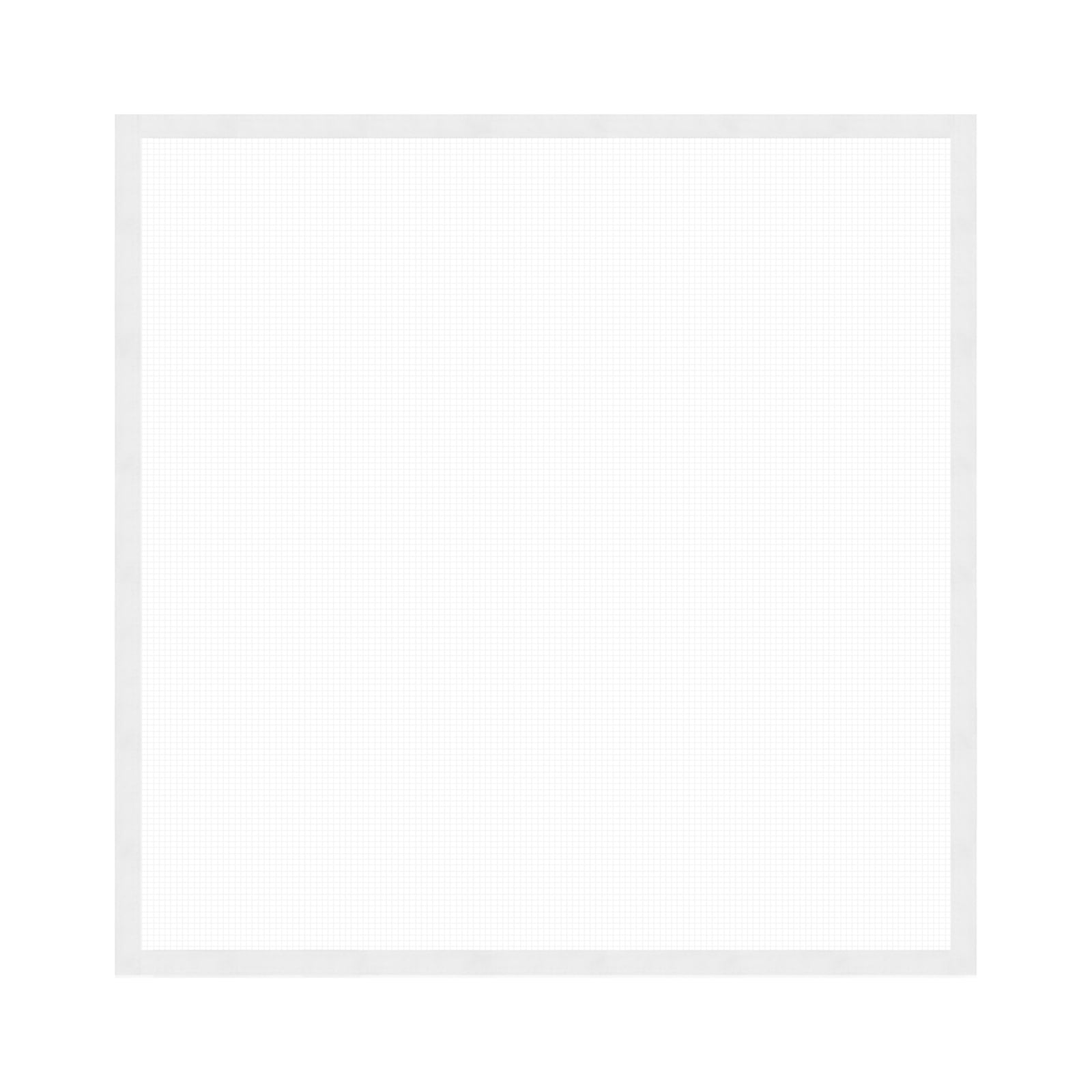 Window Screen Mesh, 47" x 47" DIY Fiberglass Netting Mesh White Frame ...