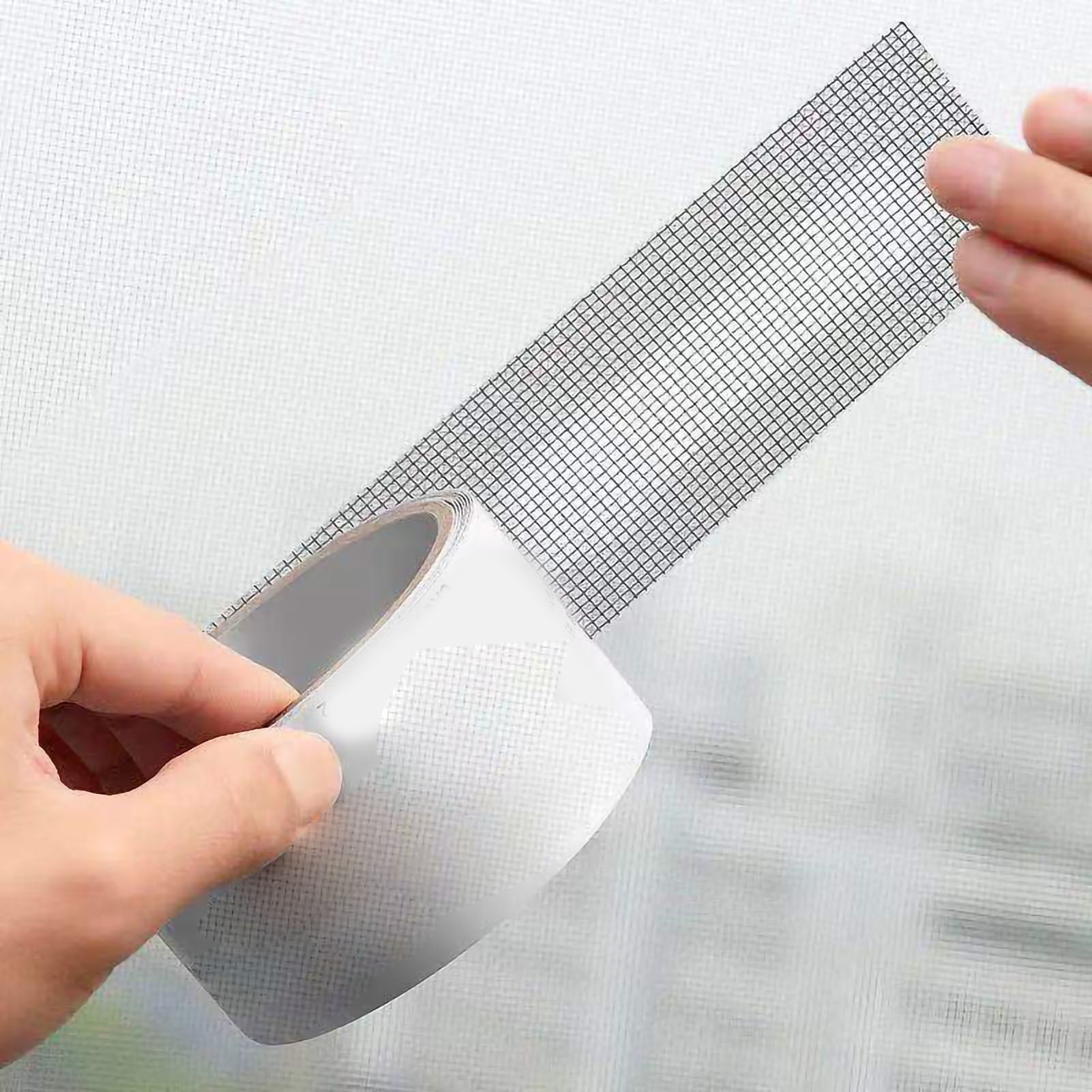 Window Screen Repair Fill Hole Self Adhesive Fine Mesh Screen Tape Mesh ...
