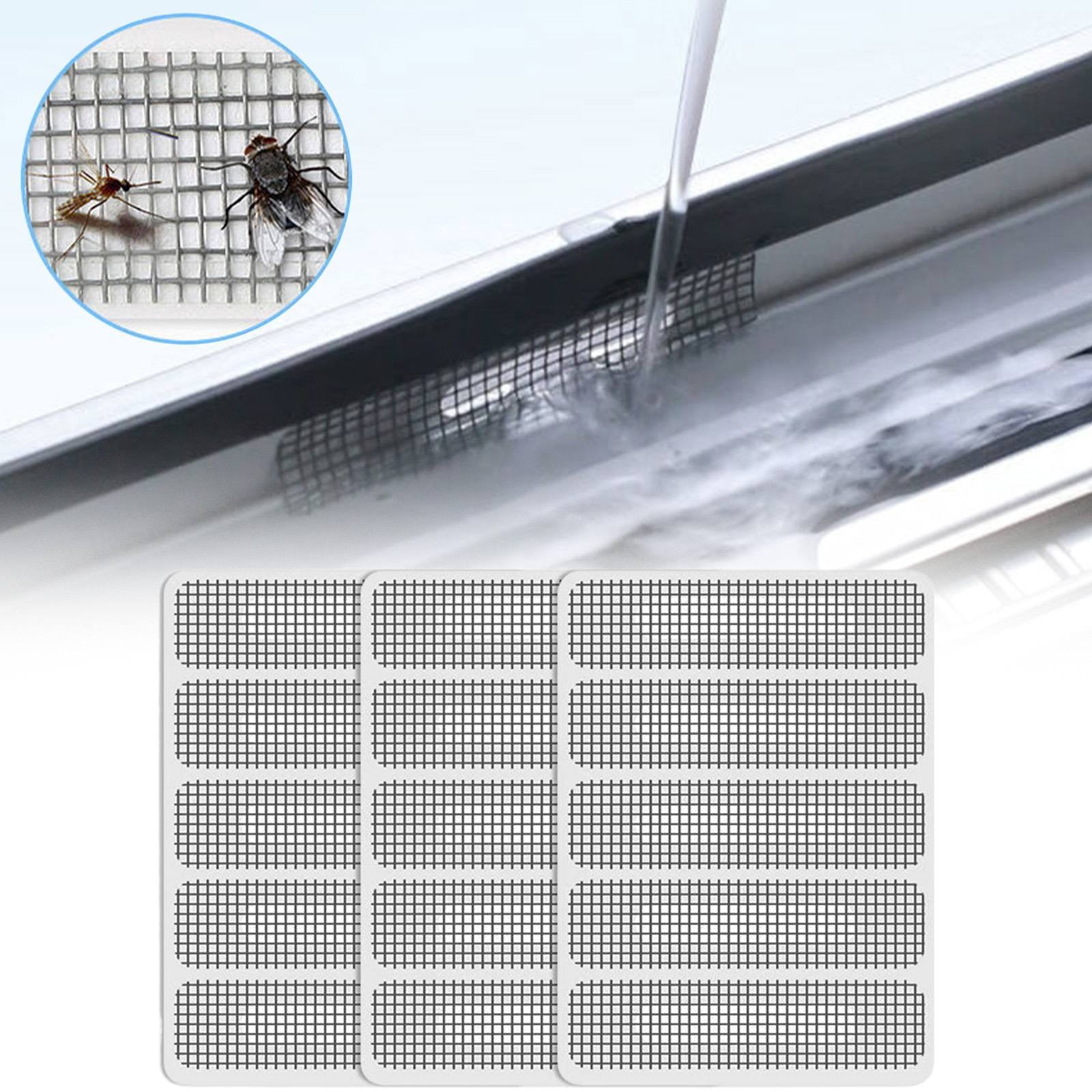 Window Screen Repair Kit Tape Mesh, Adhesive Patch Cover for Repair ...