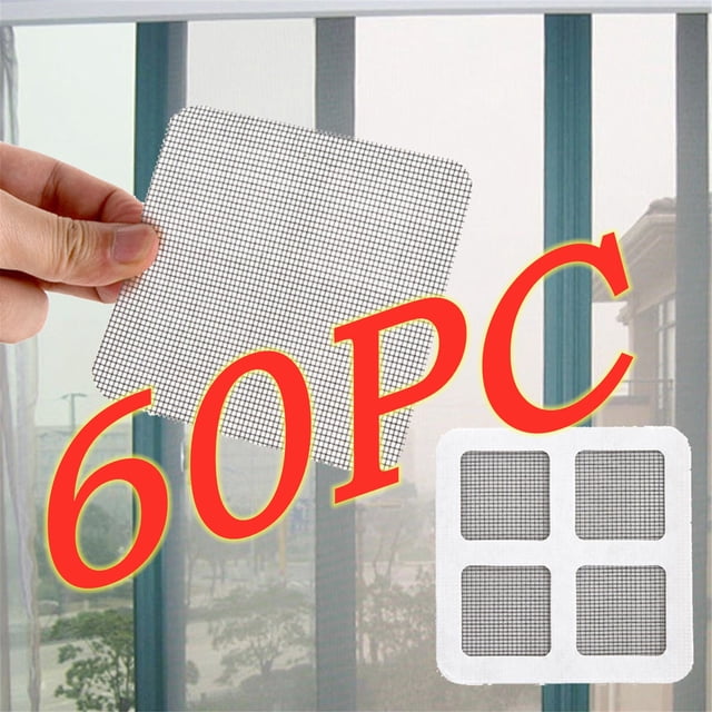 Window Screen Repair Tape 60 Pcs Clearance Items 4x4 Inch Screen Repair ...