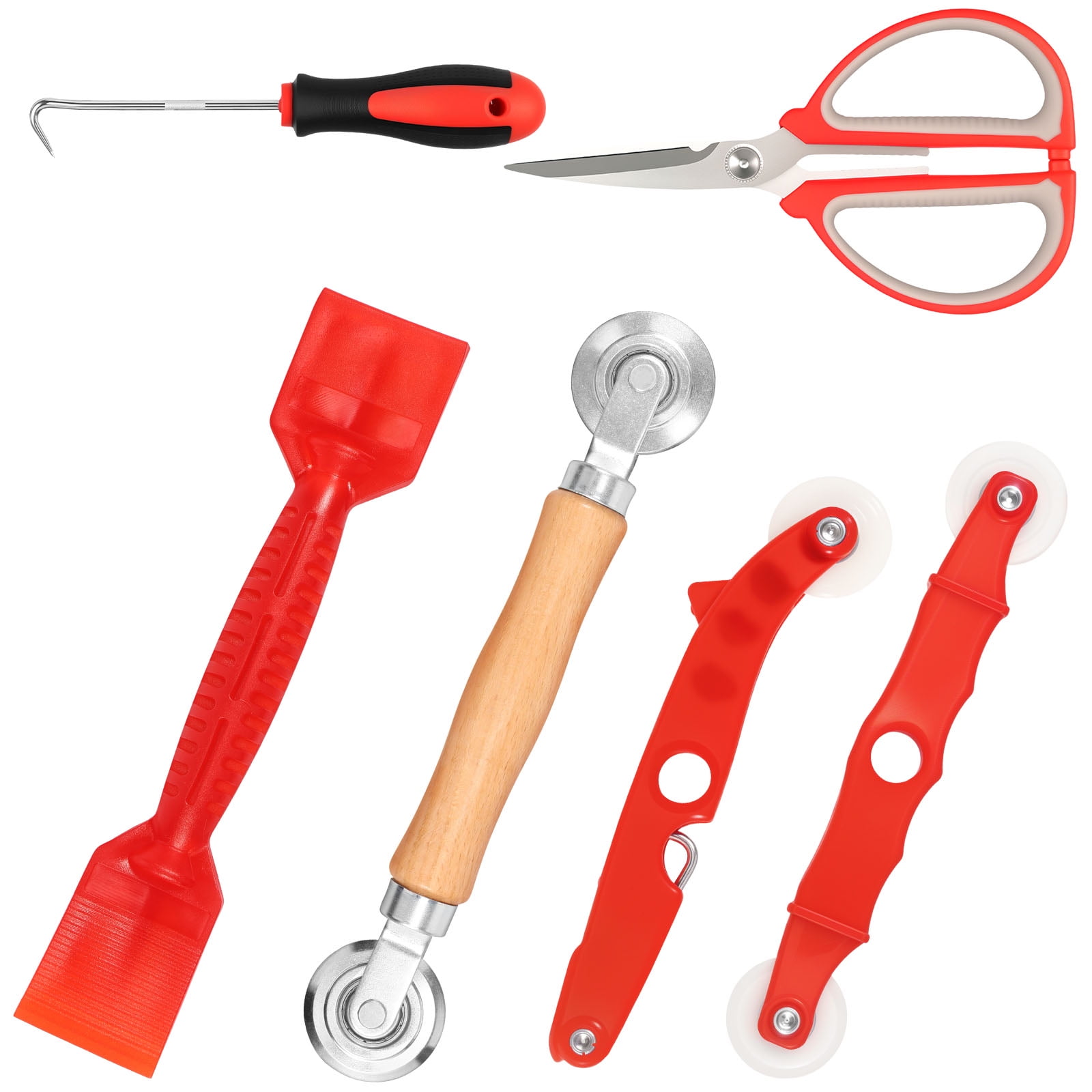 Window Screen Repair Tool Kit Portable Screen Roller Tool Kit Mesh ...