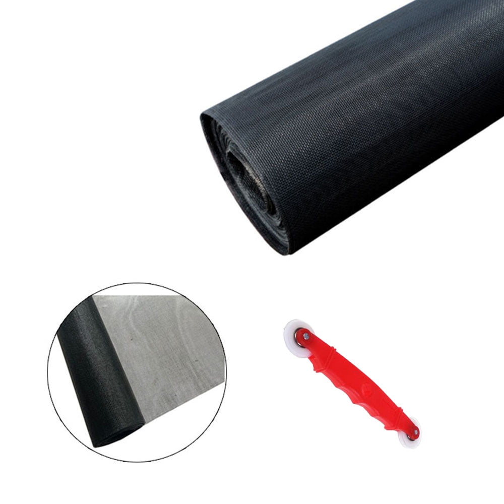 Window Screen Replacement - DIY Custom Adjustable Nylon Screen Mesh ...