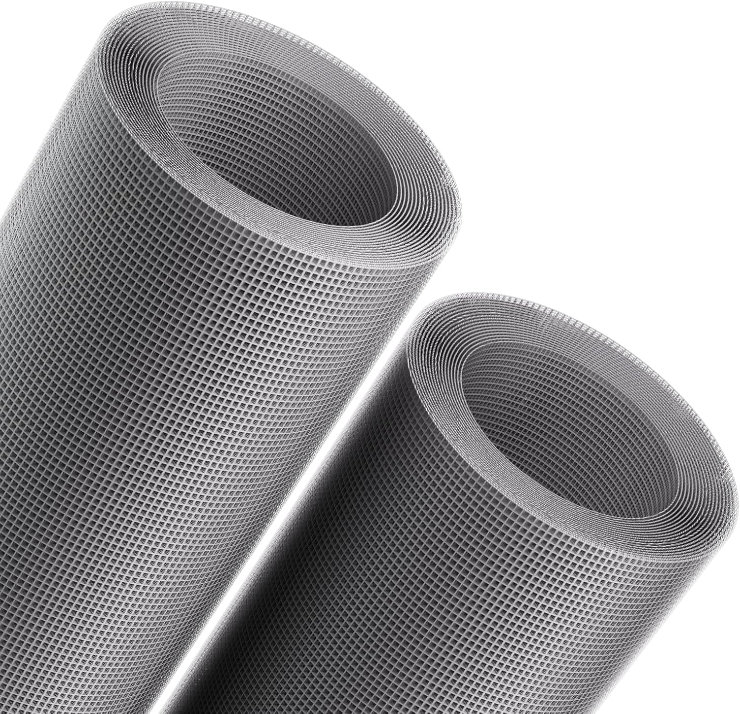 Window Screen Replacement Mesh 48" W x 99" L 2pcs - DIY Adjustable ...