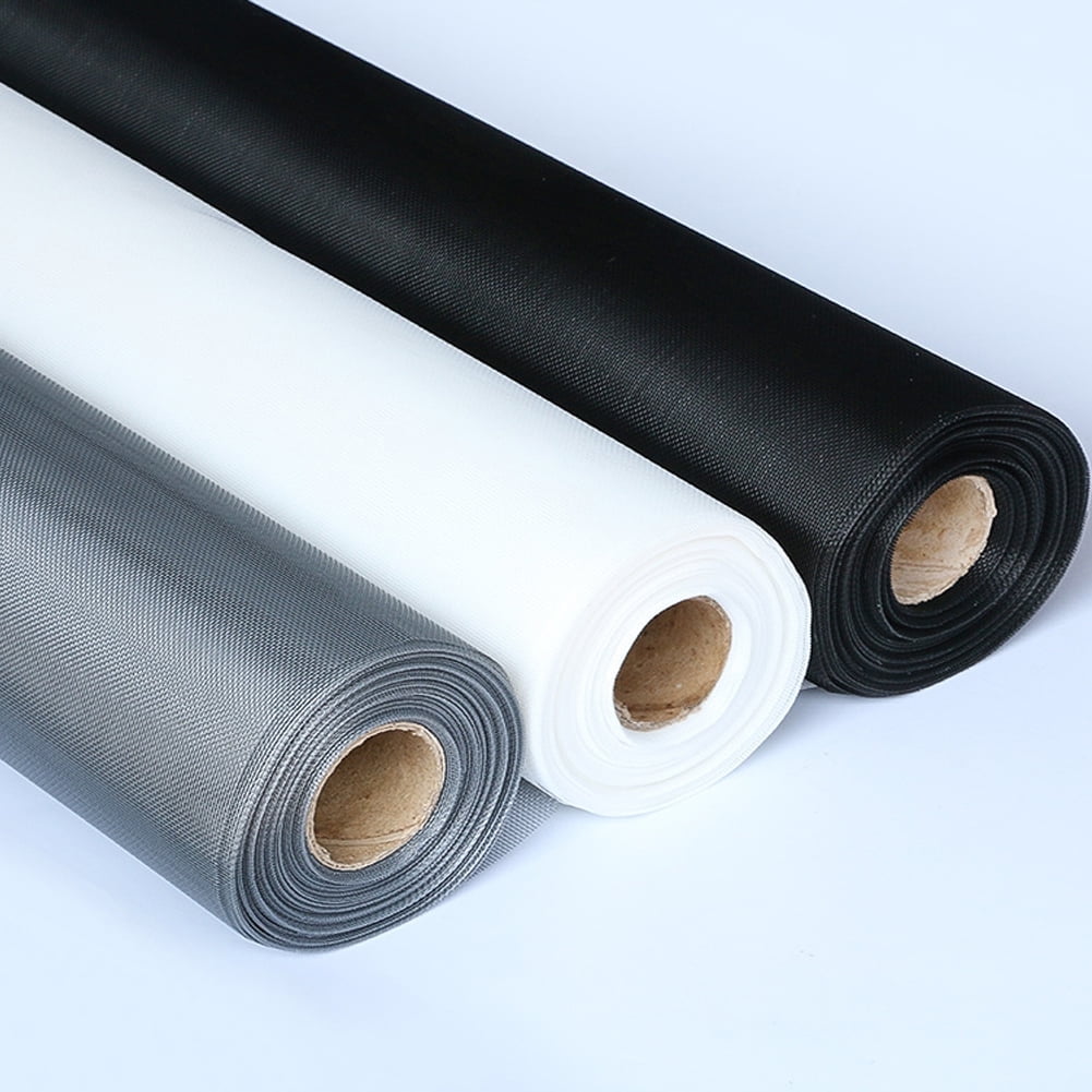 Window Screen Replacement, Screen Mesh DIY Adjustable PVC Durable ...