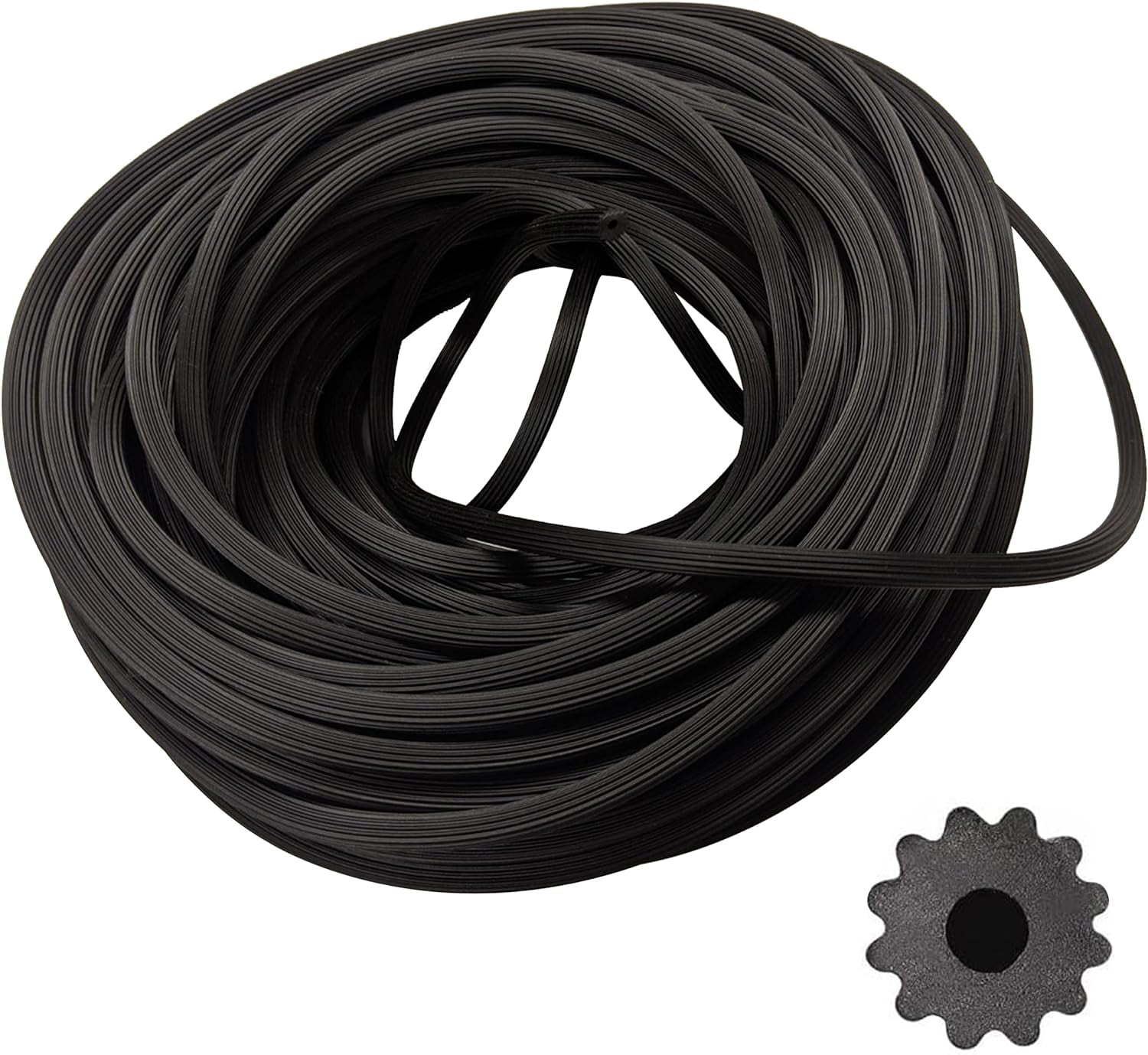 Window Screen Spline, 0.125" x 100' Window Screen Retainer, Round ...