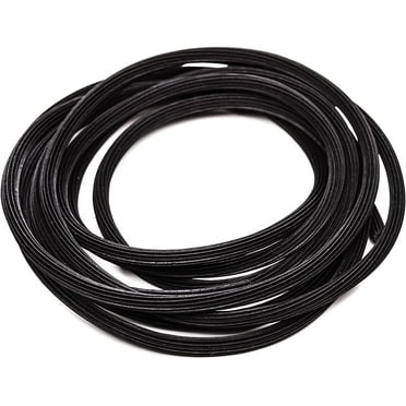 IAM Industries Black Window Screen Spline, 0.125 in x 100 ft, Ideal for ...