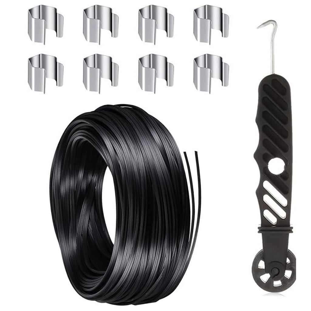 Window Screen Splines Repair Kits with Handle Press Wheel and 8 Screen ...