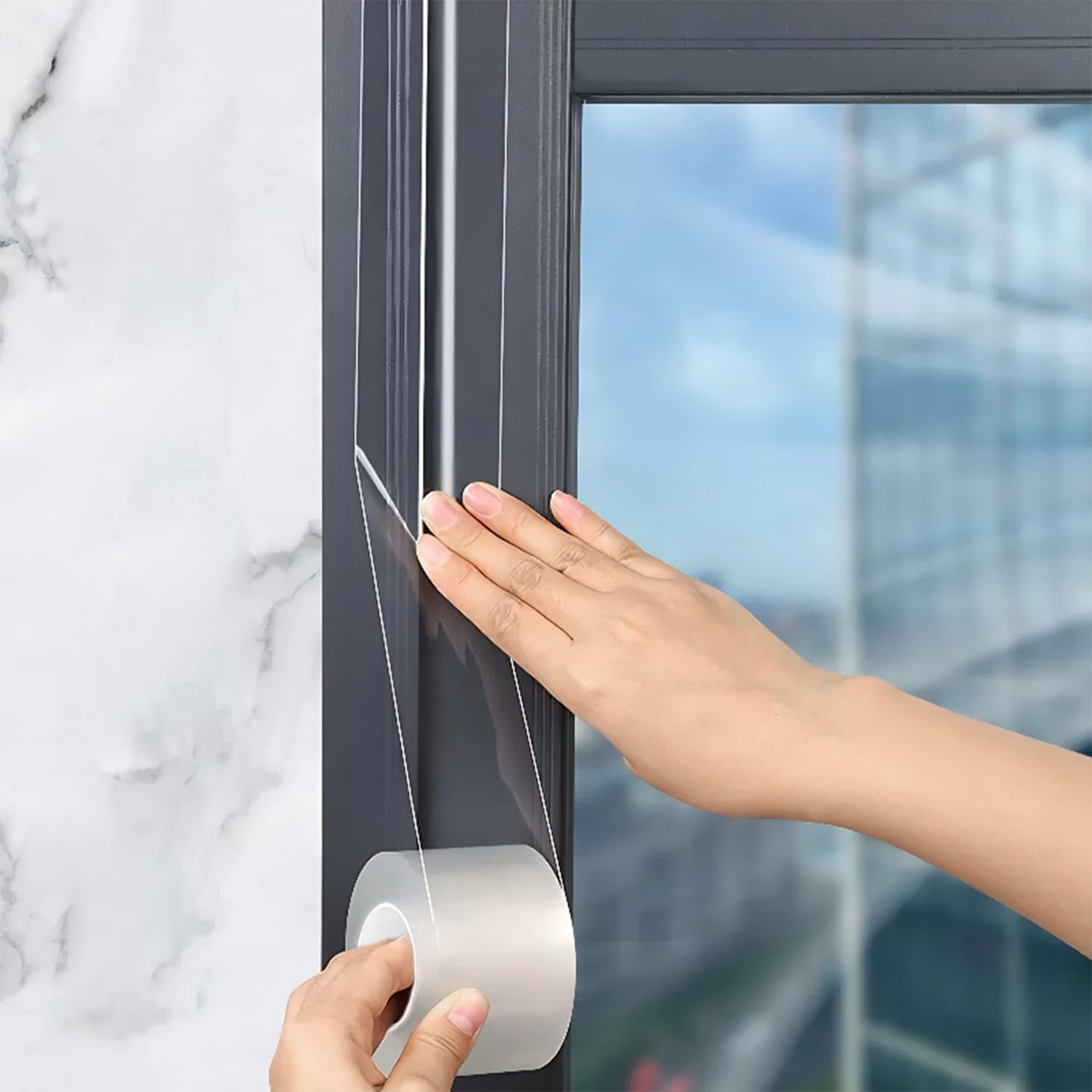 Window Sealing Tape 2IN x 33 FT Draft Isolation No Residue Removable ...