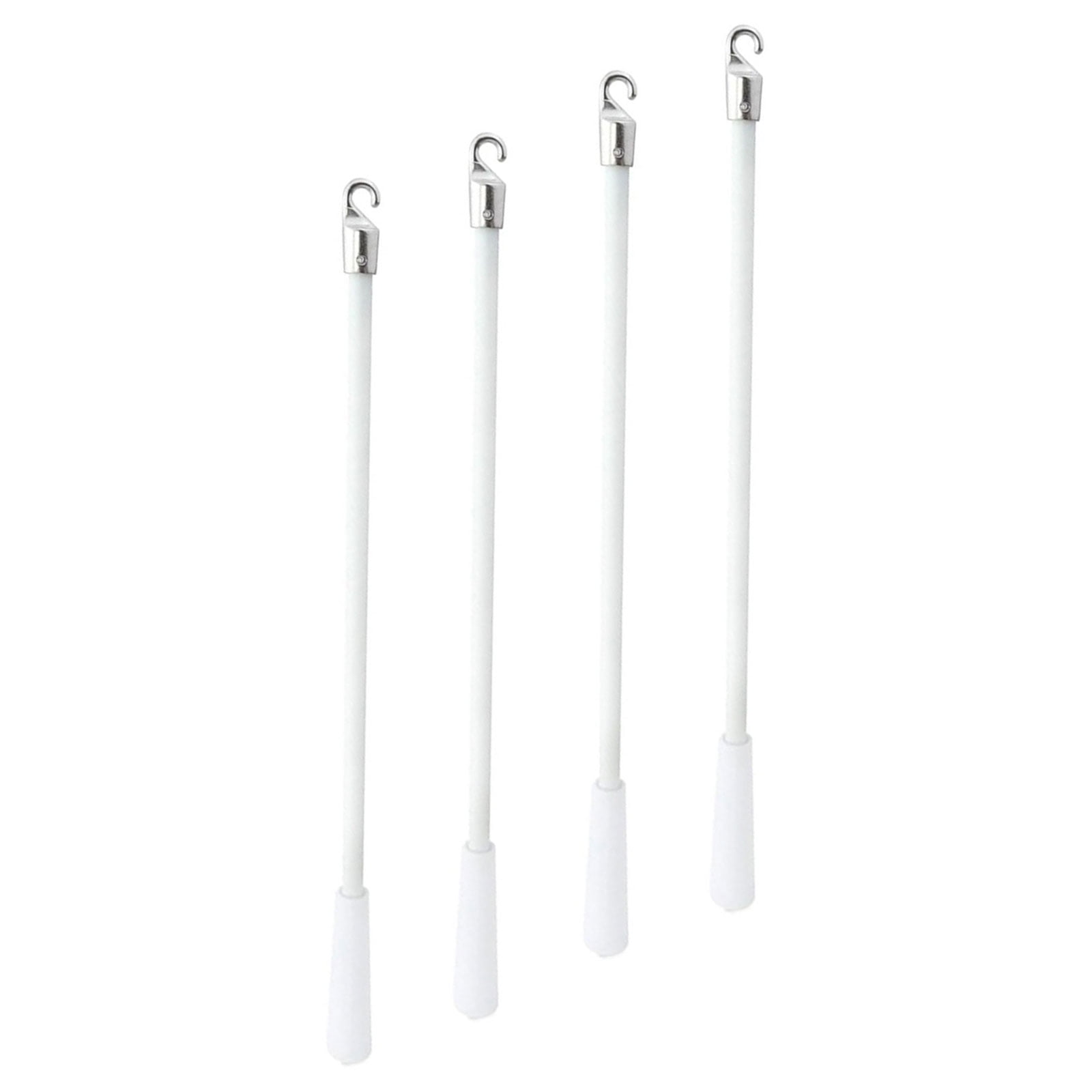Window Shade Pull Rod, 43cm Fiberglass, Transparents with Hook and ...