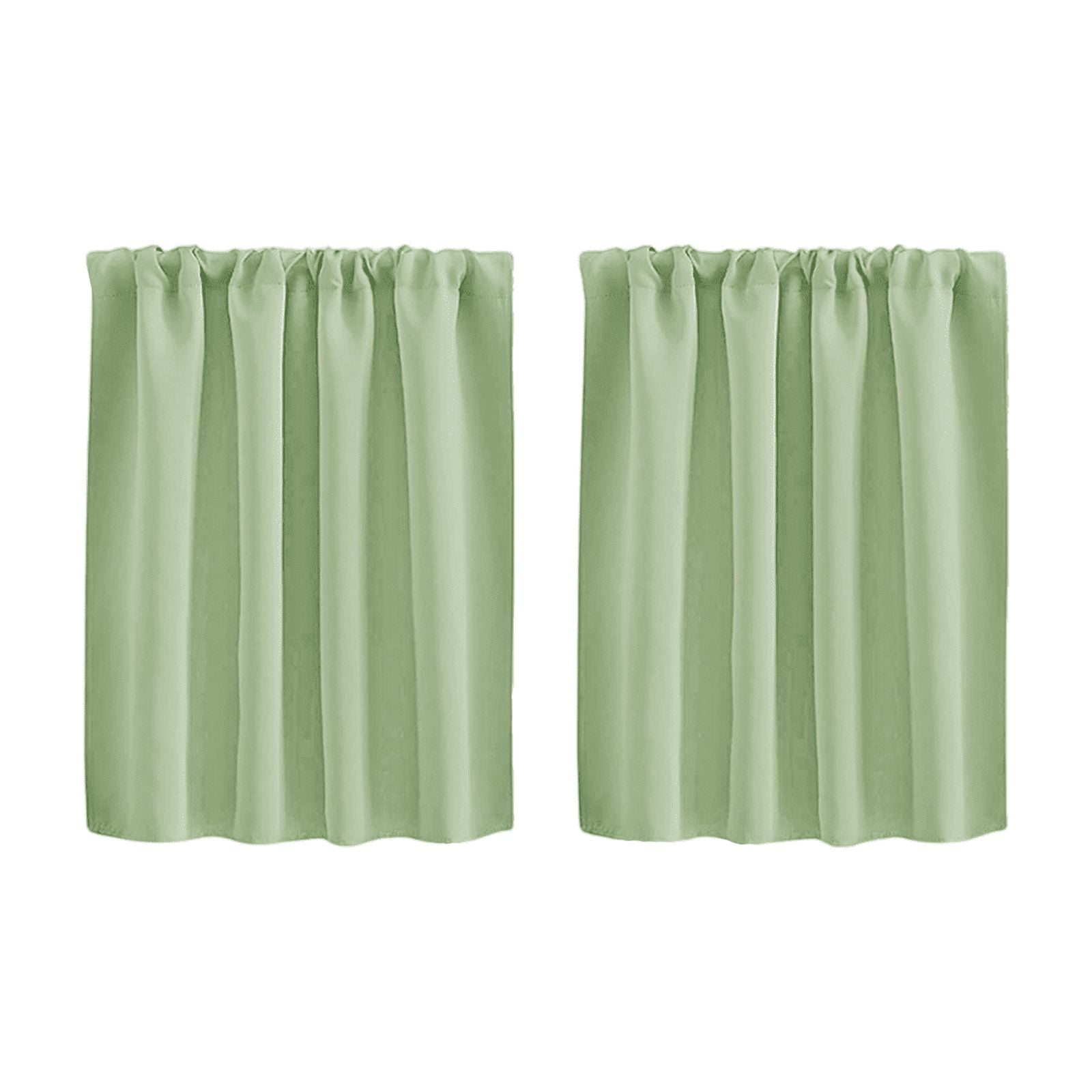 Window Short Curtains High Density Material Half Short Curtains, Ready ...