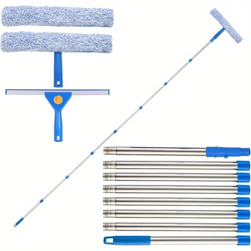 Window Squeegee Cleaner Kit, 13.78inch Window Squeegee Cleaner Tool Kit ...