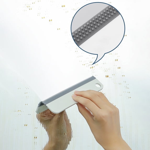 Window Squeegee, Glass Scraper, Rubber Wiper Tool for Streak-Free ...