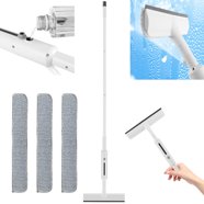 Unger Professional Window Cleaning Tool: 2-in-1 Microfiber Scrubber and ...