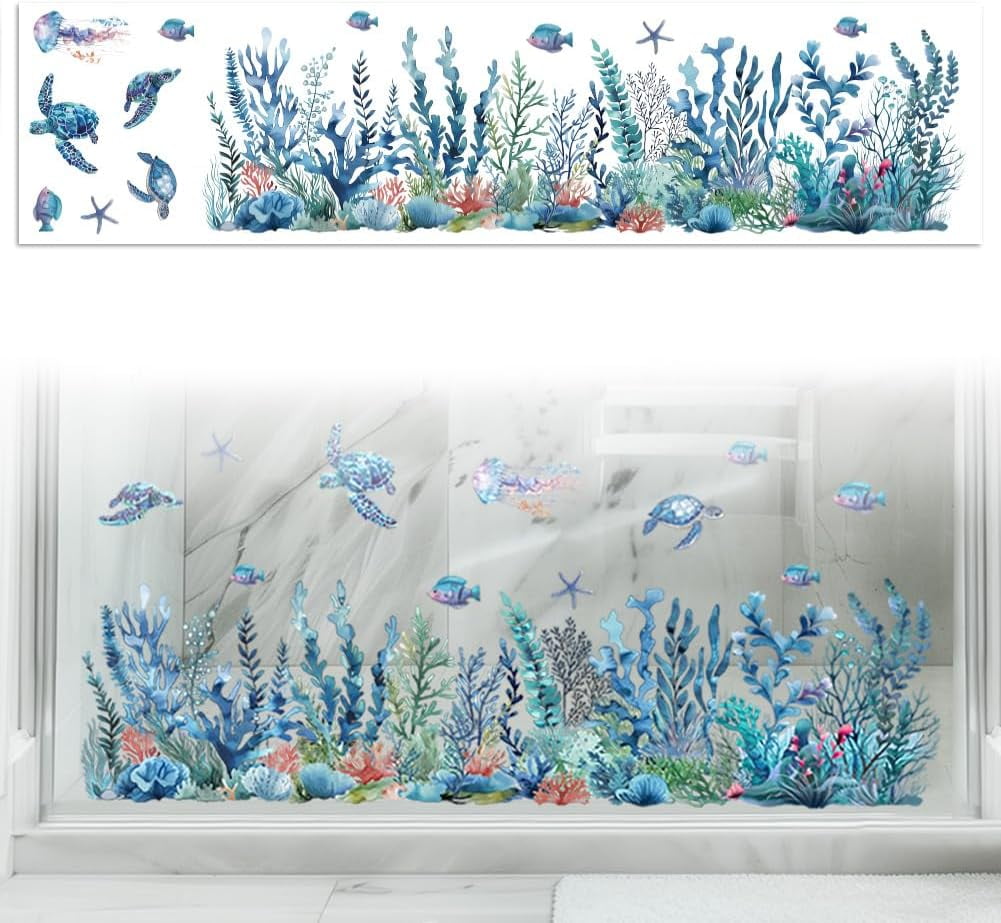 Window Static Cling Decal Sticker Double-Sided for Large Glass Window 1 ...