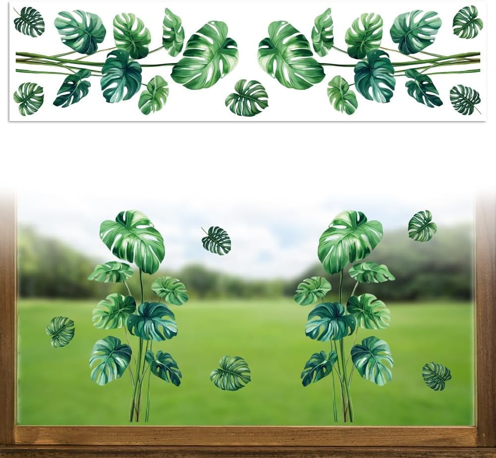 Window Static Cling Decal Sticker Double-Sided for Large Glass 1 Sheet ...