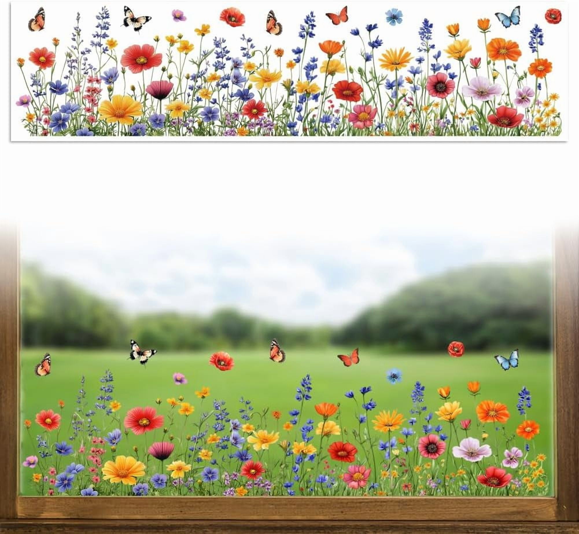 Window Static Cling Decal Sticker Double-Sided for Large Glass Car ...