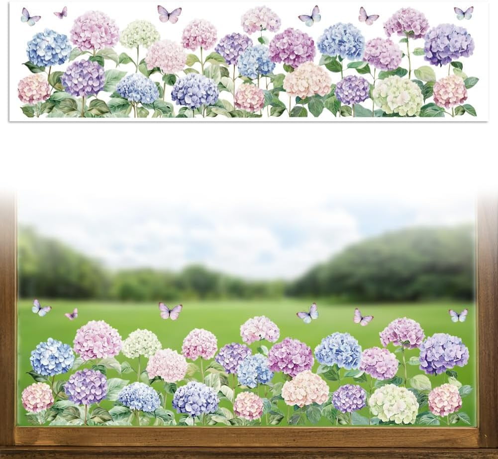 Window Static Cling Decal Sticker Double-sided for Large Glass Car ...