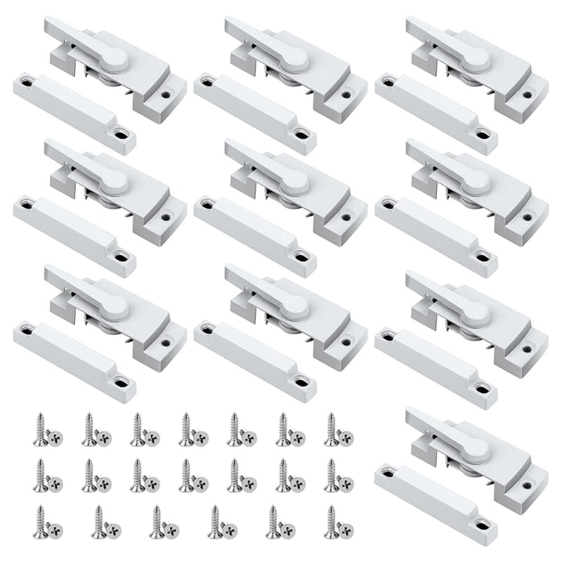 Window Strap Lock, Cam Action White Window Lock, Window Latch with ...