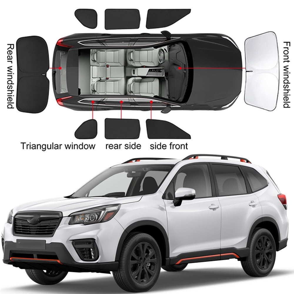 Window Sun Shade for Subaru Forester 2019-2024 Side Rear Window ...