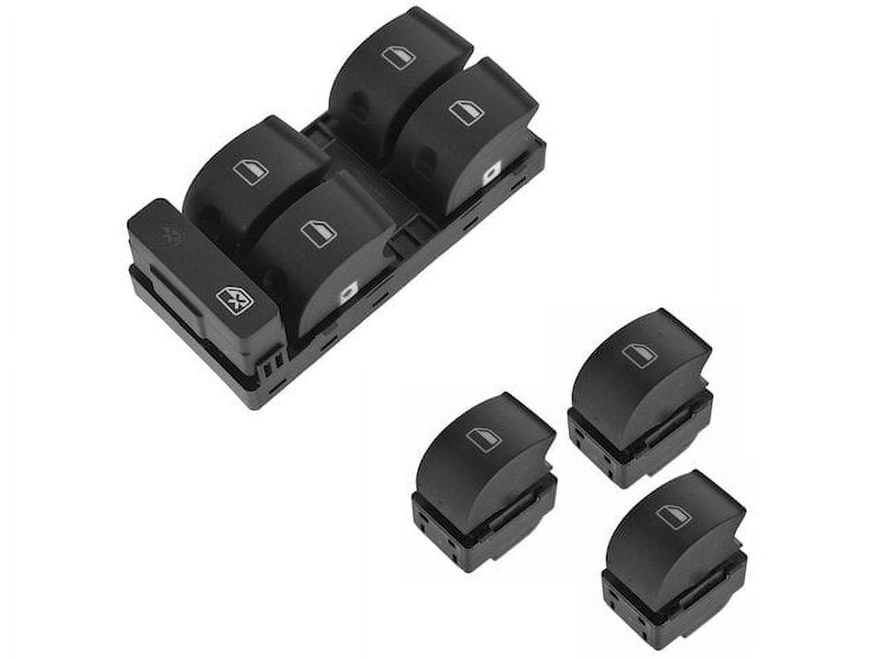 Window Switch Set 4 Piece Set - Compatible with 2005 - 2008 Audi A4 ...